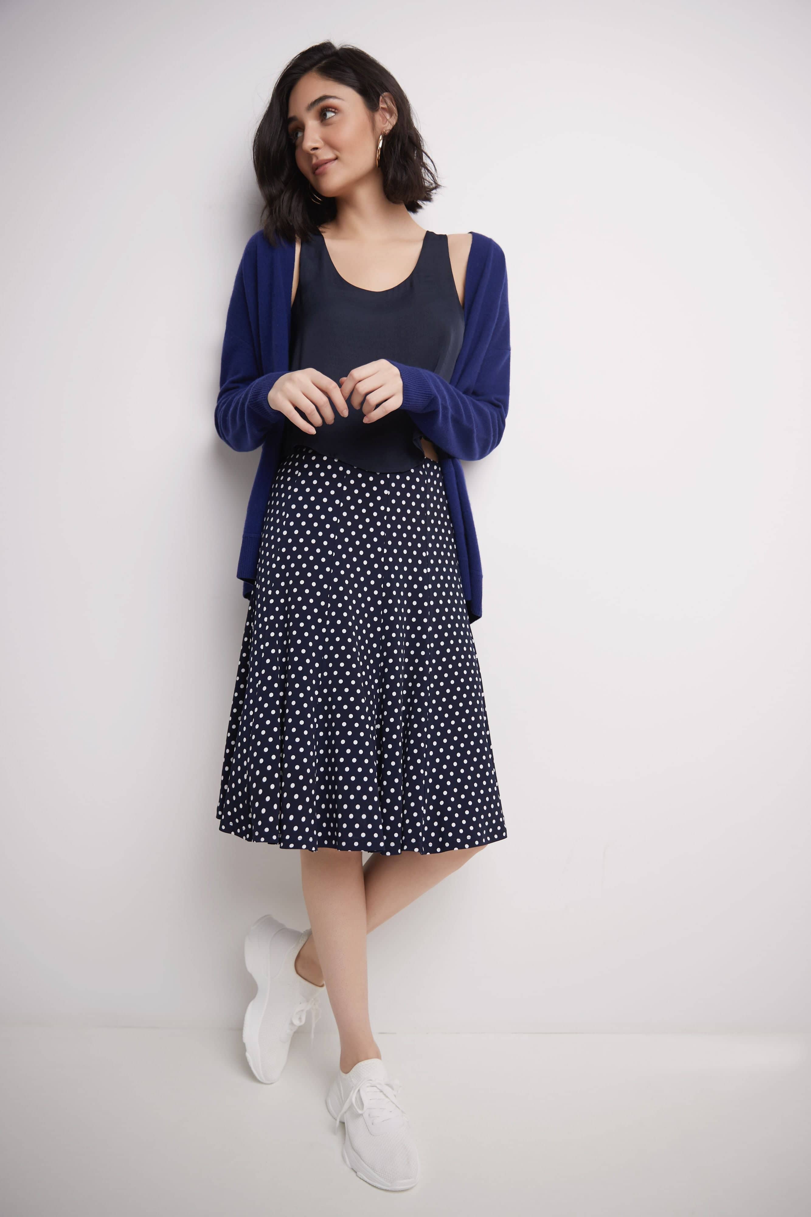 Bell Shaped Long Skirt with Flippy Flare – Rekucci