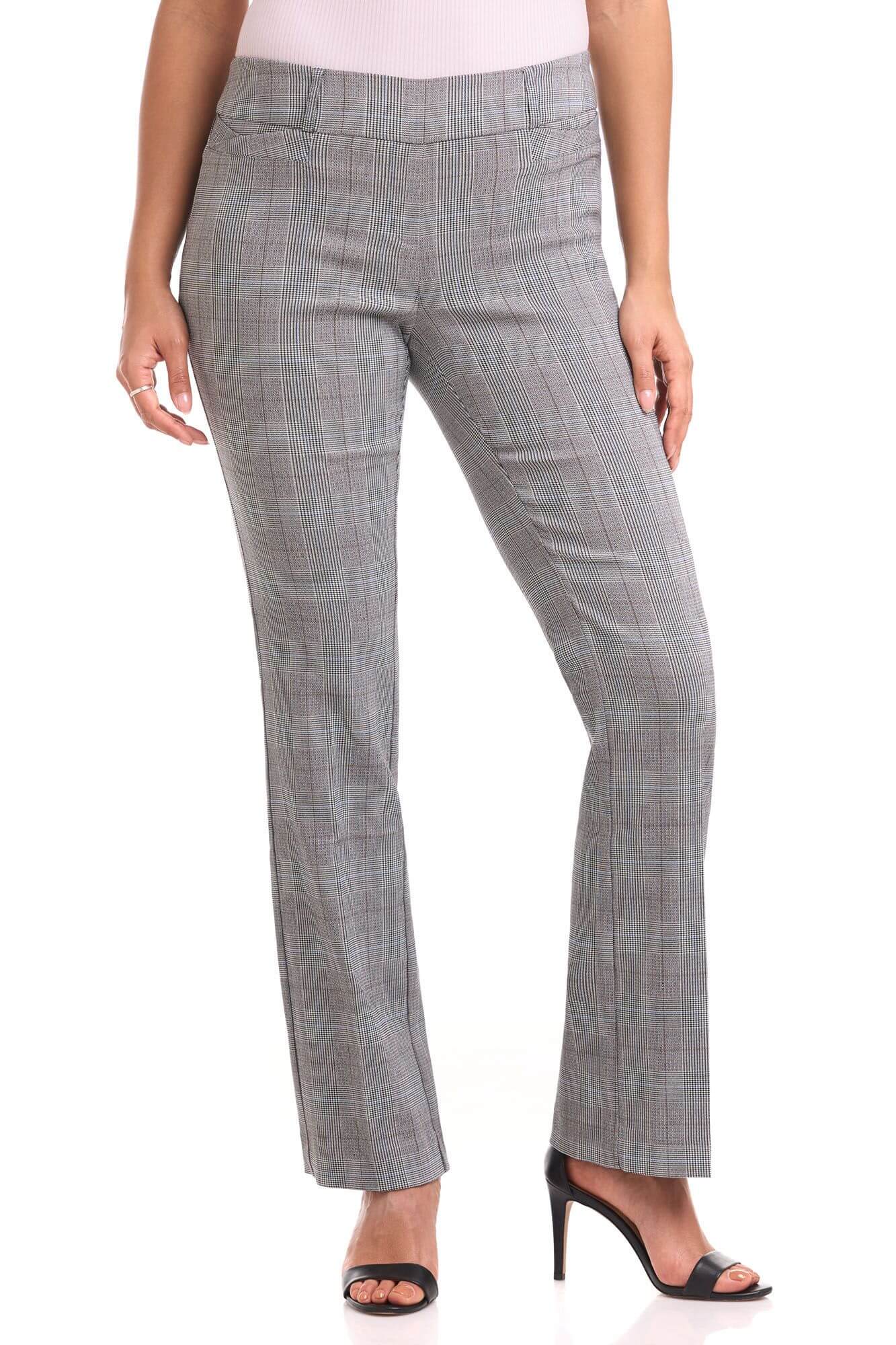 Barely Bootcut Pants with Fake Pockets – Rekucci